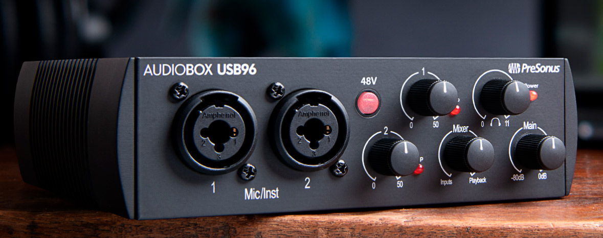 AudioBox USB 96 - Interface de Áudio - Edição na Cor Preta Presonus ...
