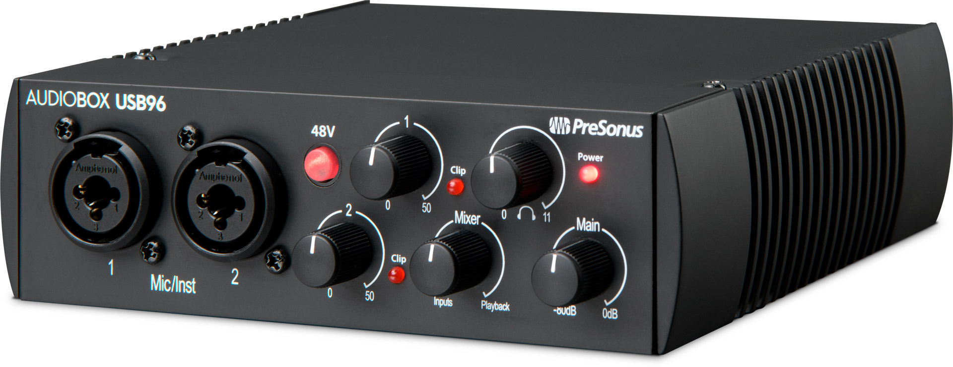 AudioBox USB 96 - Interface de Áudio - Edição na Cor Preta Presonus ...