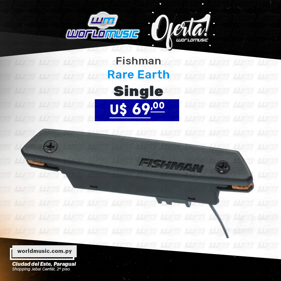 oferta promo WM rare earth single fishman - World Music